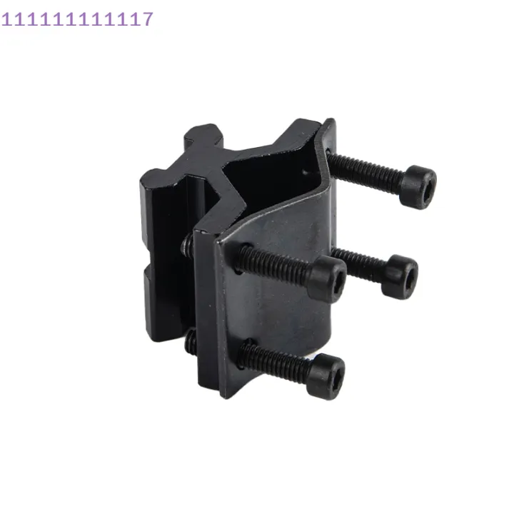 Tactical Adjustable Rail 20mm Barrel Mount Adapter for Scope Flashlight ...