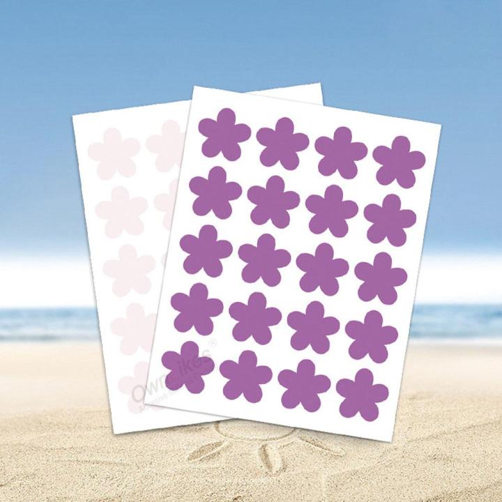 20pcs UV Detecting Patches UV Test Stickers For Sunscreen Sunny ...