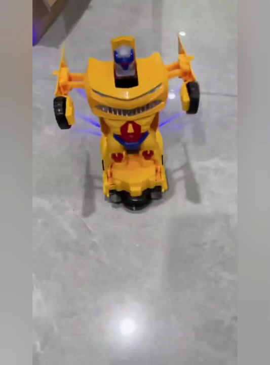 Deformation Dancing Robot to Car with Light and Music All Direction ...