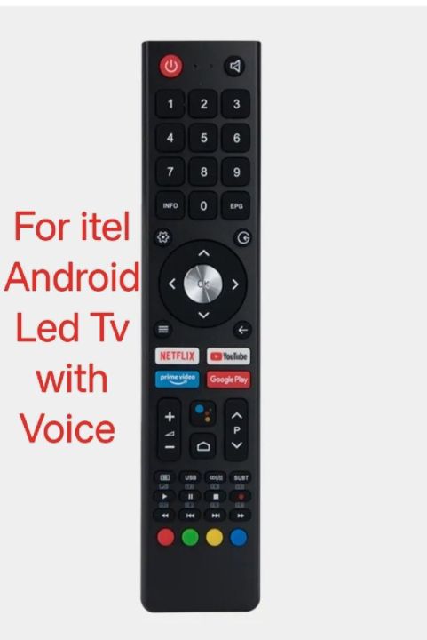 itel Android Led Tv Remote with Voice. | Daraz.com.bd