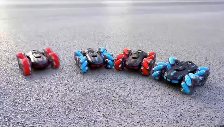 RC Hand Gesture Stunt Car Spray 4WD 2in1 Remote Control Hand Sensor Car ...