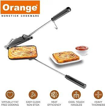 Imported Nonstick Sandwich Maker Grill - Sandwich Toaster - Hand ...