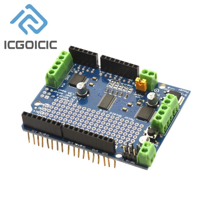 PCA9685 TB6612 I2C IIC MOSFET Stepper Motor Servo Driver Shield Module ...