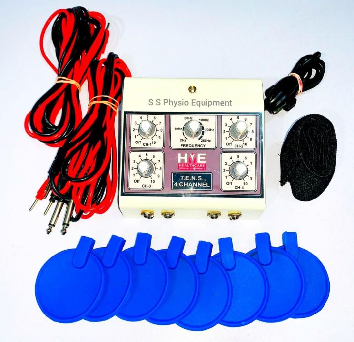 Physiotherapy tens therapy machine nerve pain relief joint pain muscle ...