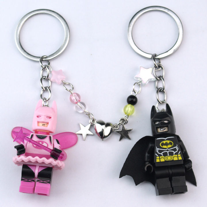 Cute Handmade Bat Keychain 3D Fairy Figure Couple Pendant Phone ...
