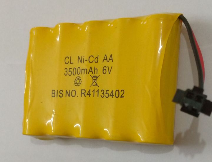 PPI 6v 4500mah Nimh Rechargeable Battery Pack | Daraz.com.bd