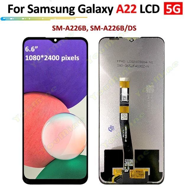 Samsung Galaxy A22 5G Display Samsung SM-A226B A226 LCD Display Touch ...