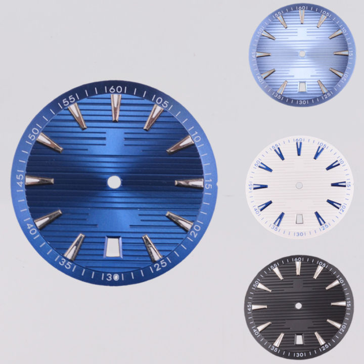 33.5mm Green Luminous Blue/White/Black/Light Blue Watch Dial Fit 6.0 o ...