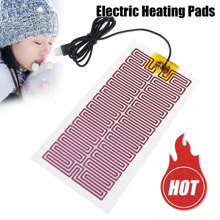 USB Electric Heating Pad DIY Thermal Clothing Warming Pad Plug And Play ...