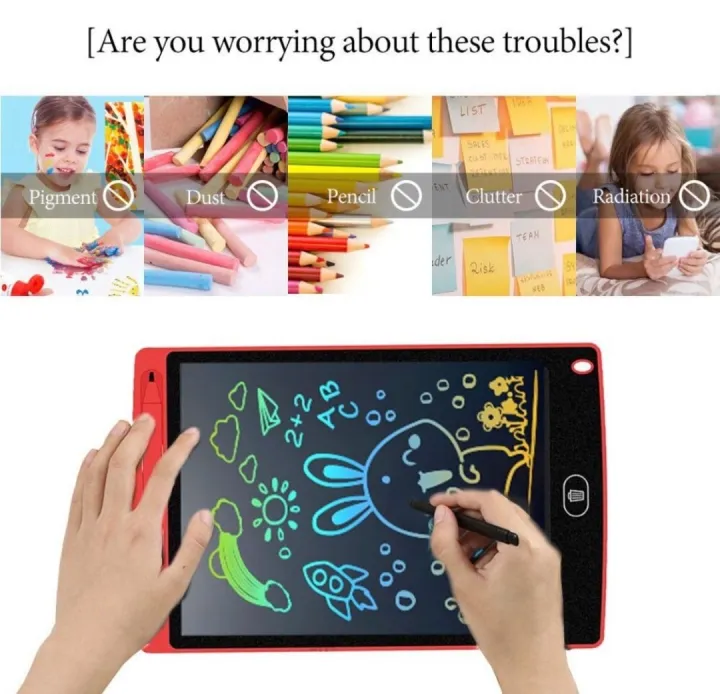 LCD Writing Tablet For Kids For Best 2-3 Year old Electric Remover ...