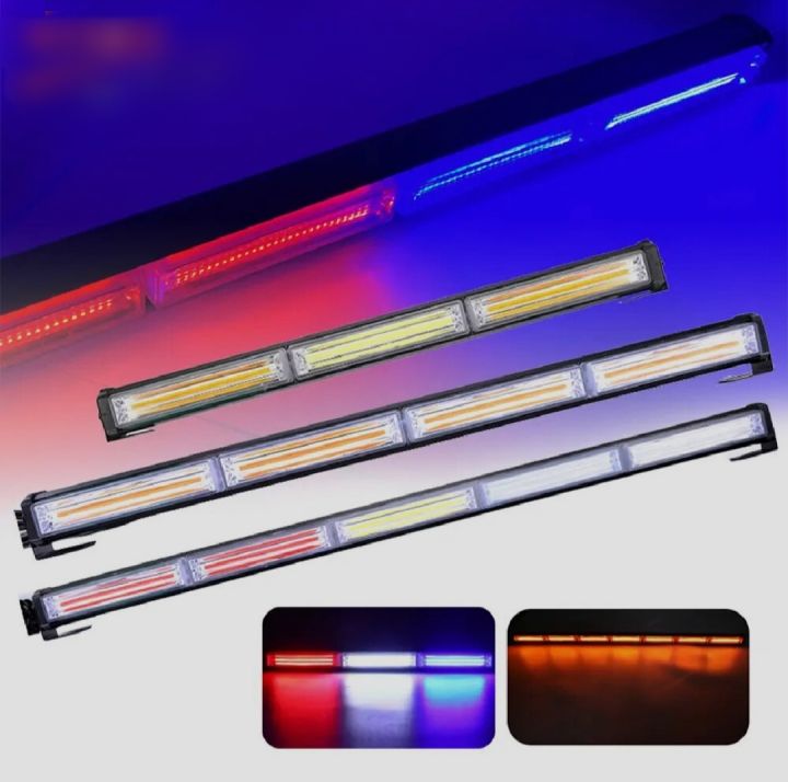 5 BAR 12V/24V LED COB TRAFFIC ADVISOR LIGHT BAR | Daraz.lk