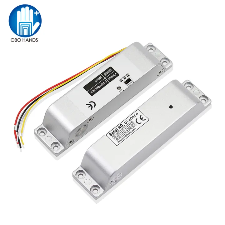 DC12V Fail Safe NC Electric Drop Bolt Lock Access Control Electronic ...