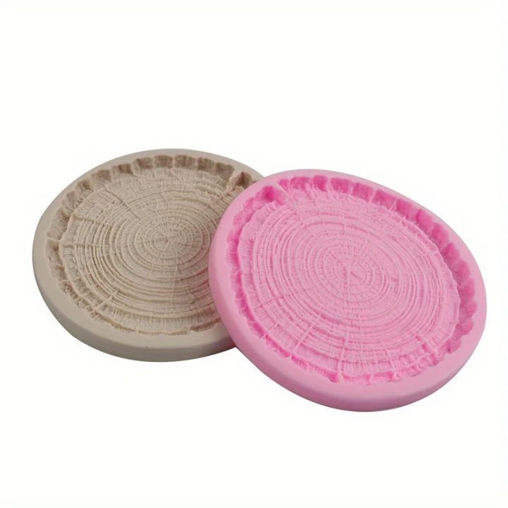 1PC Silicone Stump Crystal Drop Glue Mold DIY Mold Plaster Manual Tree ...