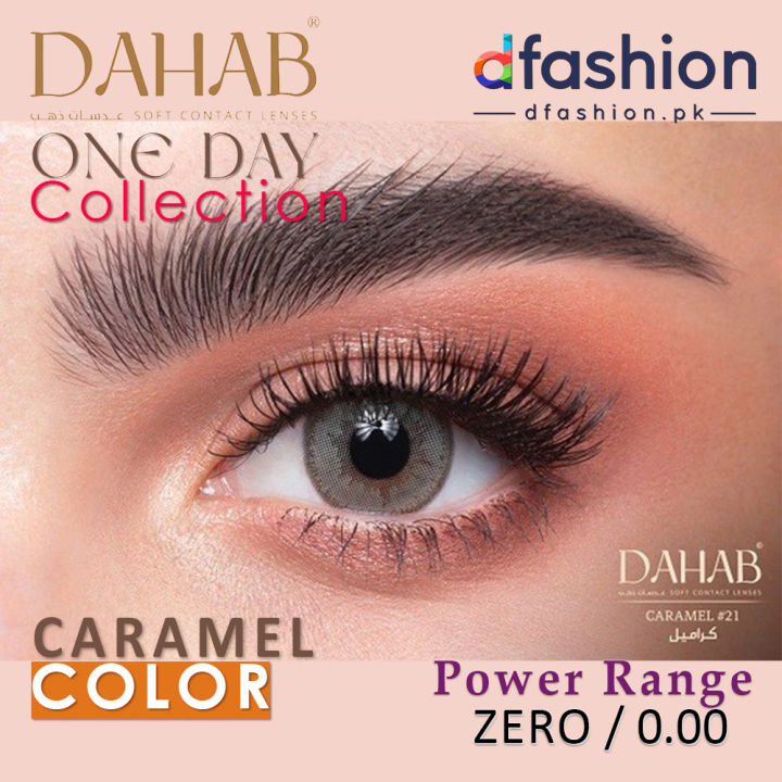 Dahab Contact Lenses - Gold Collection - CARAMEL #21 - Available with ...