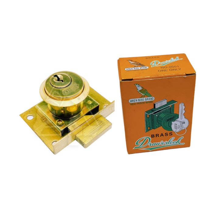 Drawer lock 2 keyed Brass Cabinet Multipurpose Lock Cupboard lock ...