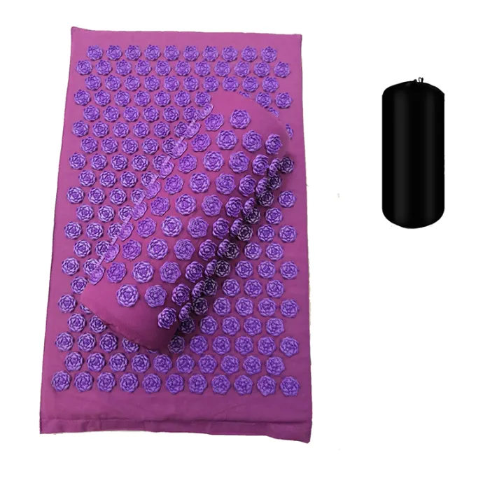 Massager Mat Shakti Mat Massage Yoga Mat Acupressure Relieve Stress ...