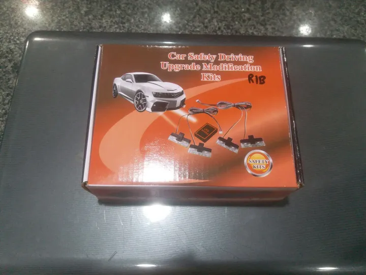 Car Grill Flasher, White Flasher For All Cars & Jeep 4x4, Strobe Light ...