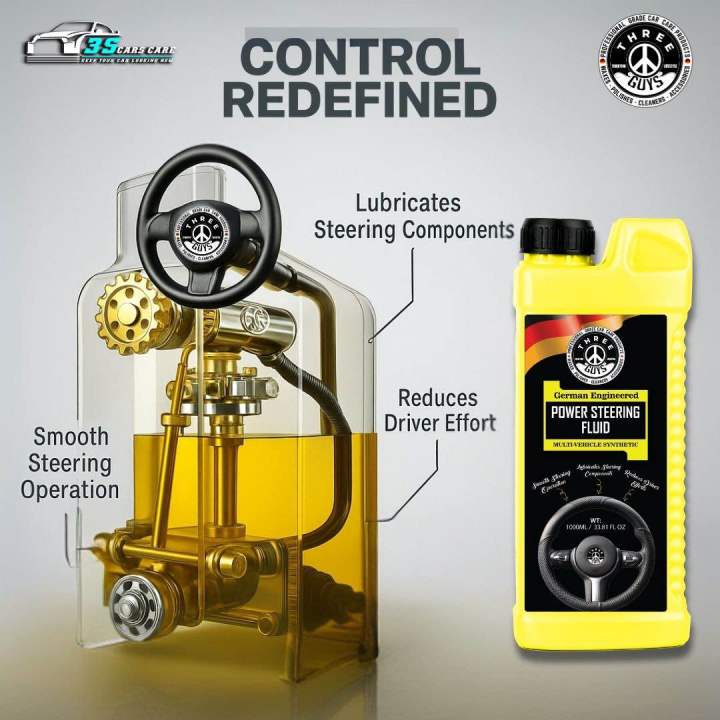 Power Steering Fluid Multi-Vehicle Synthetic | THREE GUYS | German ...