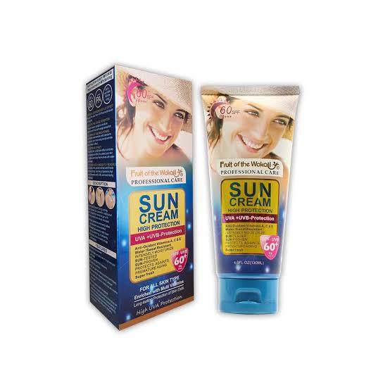 Fruit Of The Wokali Sun Cream SPF - 60 (130ml) | Daraz.com.bd