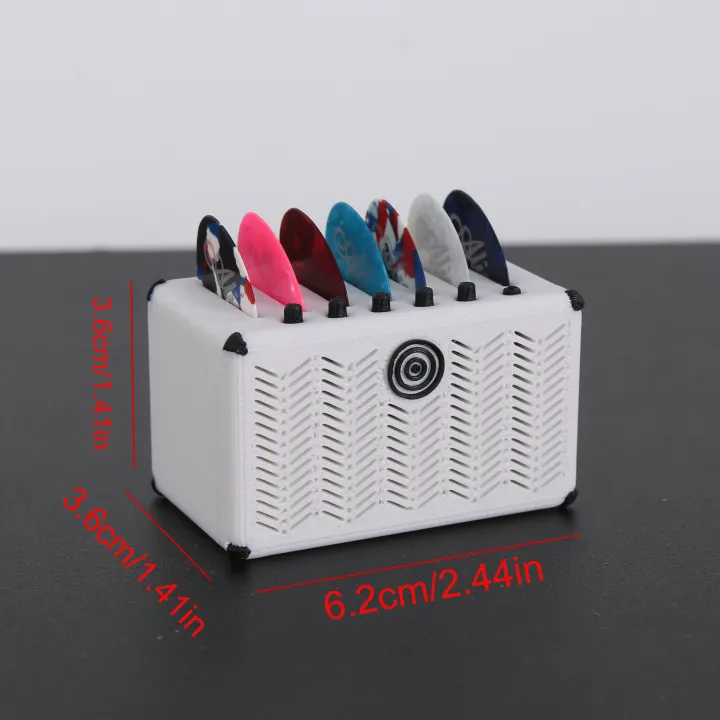 Portable Guitar Pick Box, Environmentally Friendly Material, Multi ...