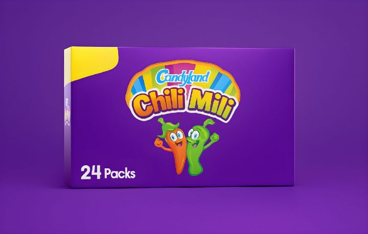 Candyland Chili Mili – Sweet & Spicy Gummy Candy – Pack of 24 PCs ...