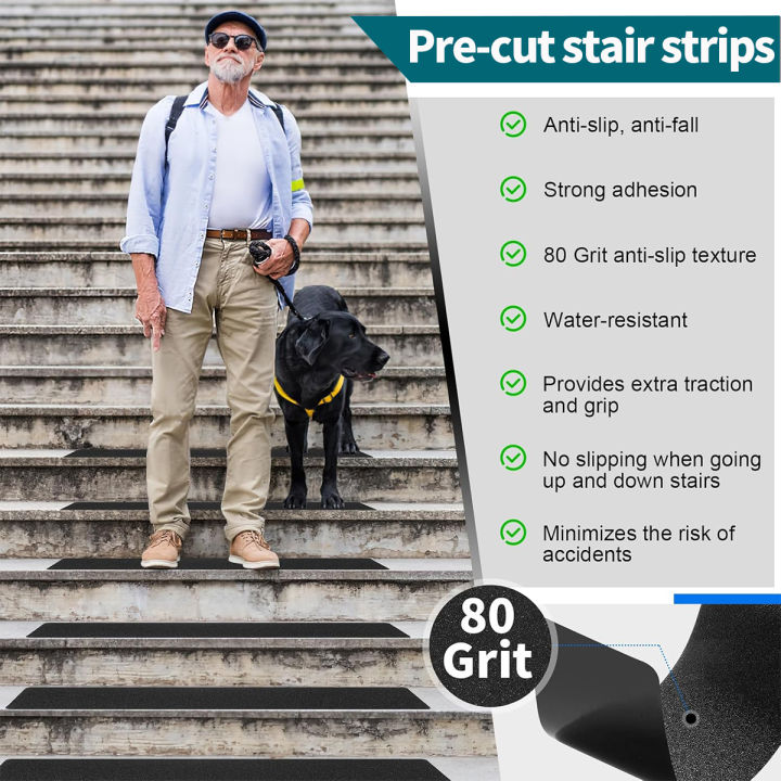 Heavy Duty Anti Slip Tape for Stairs Grip Tape Use on Walkways Stairs ...