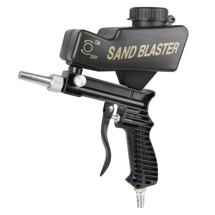 Gravity Sandblasting Gun Pneumatic Sandblasting Set Pneumatic Blasting Gun Set Rust Blasting ...