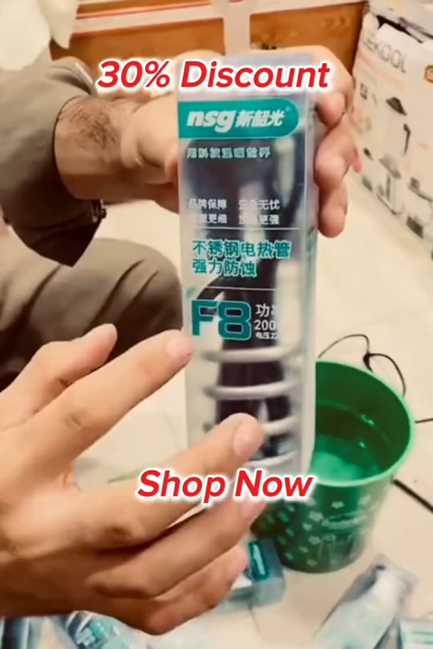 NSG F8 Electric Water Heating Rod 2000W | Daraz.pk