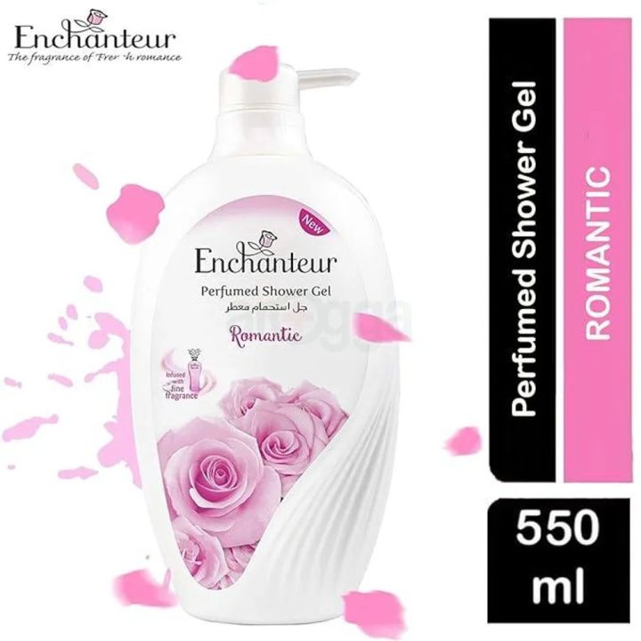 Enchanteur Romantic Perfumed Shower Gel 550ml | Daraz.com.bd