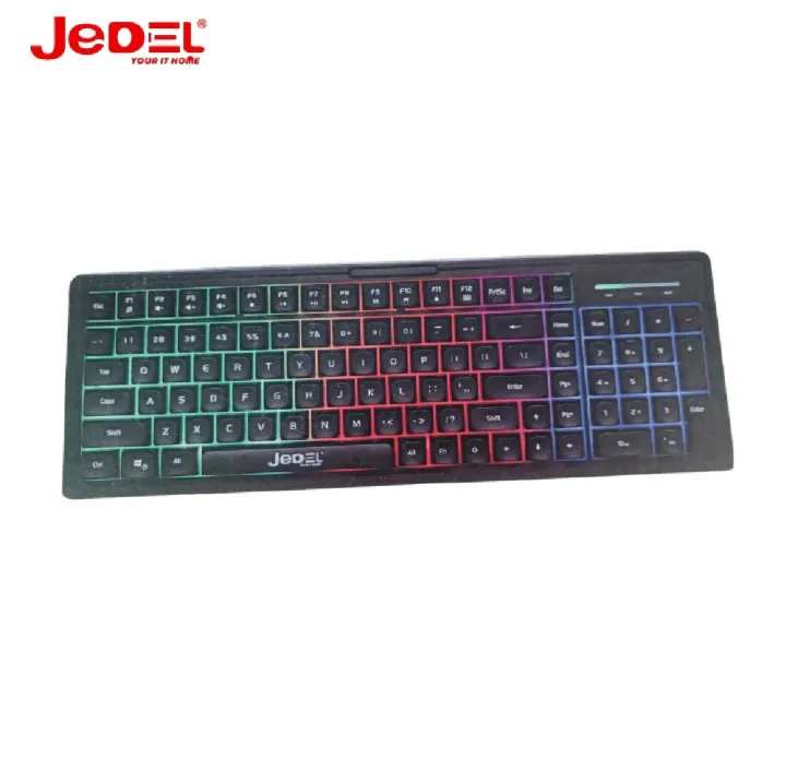 JEDEL K32 RGB Gaming Wired Mechanical Feeling Gaming Keyboard | Daraz.lk