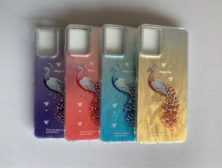 Samsung A06 Ladies Fancy Beads and Stones Back Cover for Girls | Daraz.pk