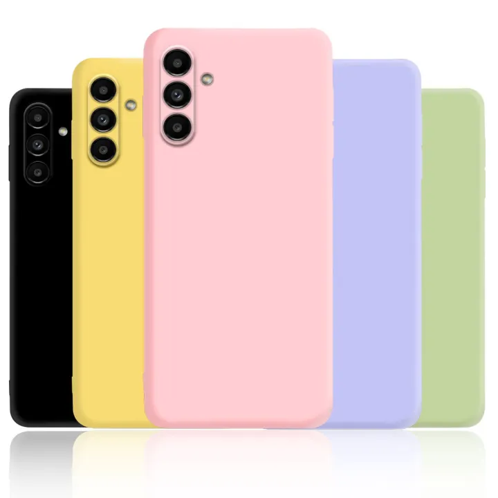 Liquid Silicone Soft Case For Samsung Galaxy A14 A24 A34 A54 A13 A23 A33 A53 A73 A04 A04E A04S ...
