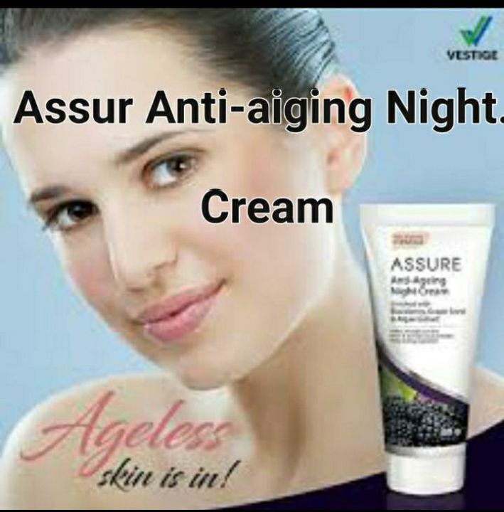 Assure Anti-aging Night cream 60g India.Now Neem Soap Free | Daraz.com.bd