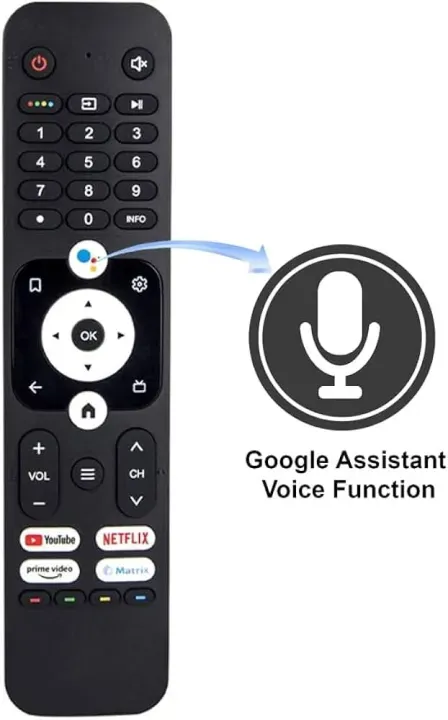 HAIER Google TV VOICE REMOTE CONTROL | Daraz.com.bd