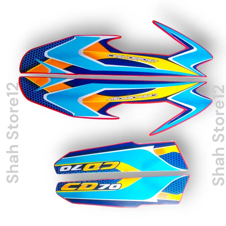 Bike Stickers | Bike Stickers CD 70 | Bike Stickers CD 70 Full Kit ...