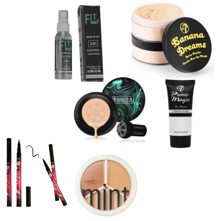 6-in-1 Premium Sunisha Makeup Combo Set – Complete Beauty Kit for ...