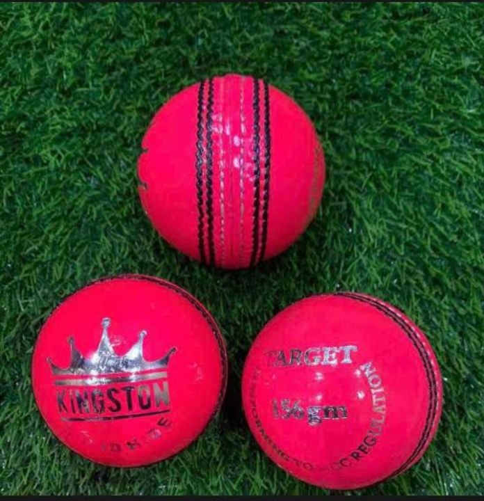 Pink Sports Cricket Original Leather Hard ball.. | Daraz.pk