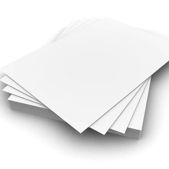 50Pcs White Paper - Ideal for Inkjet, Laser & Copy Machines l Office ...