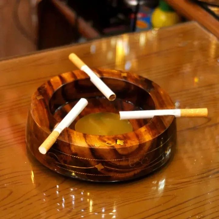 Multi-Functional Wooden Ashtray | Beautiful Design | Perfect Ashtray ...