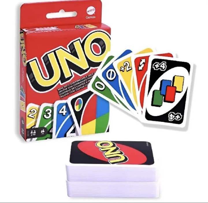 New Original UNO Card game In Premium Quality Imported Pack Of 108 ...