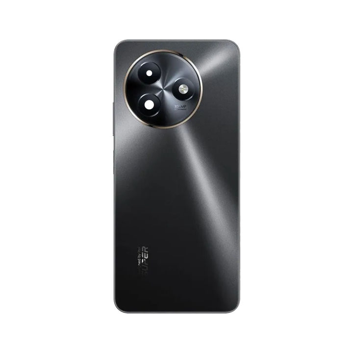 iTel S24 Back Shell Housing with Side Keypad & Camera Glass - Black ...