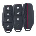 Silicone Car Remote Key Case Remote Key FOB Shell for BYD Atto 3 Han EV ...