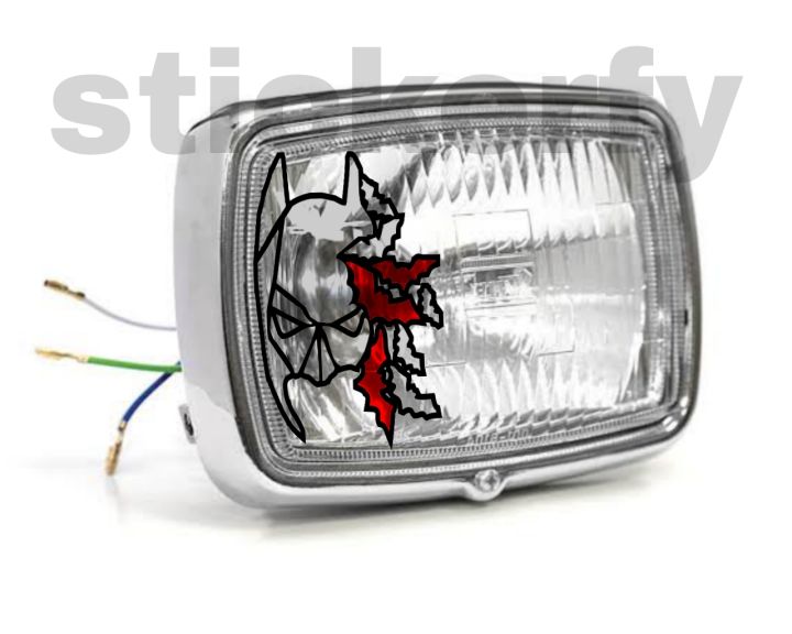 new batman sticker for bike headlight sticker only | Daraz.pk