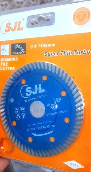 SJL 4" Disc for Marble and Tile Cutting | Daraz.pk