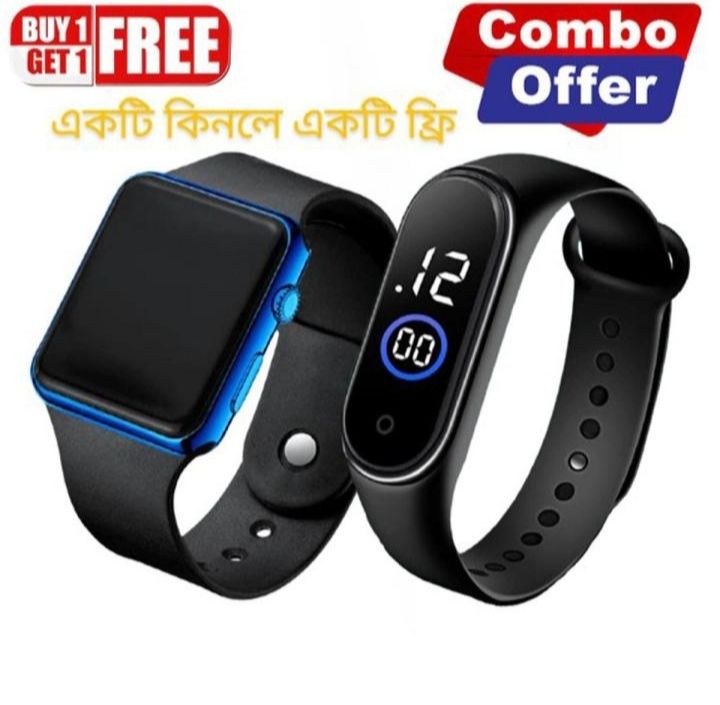 LED touch watch | Daraz.com.bd