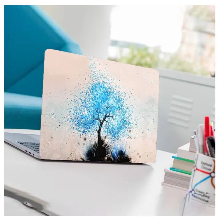 Blue Tree Laptop Back Skin-Laptop Skin Vinyl Sticker Decal, 13 13.3 14. ...