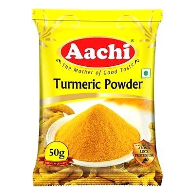 Aachi Turmeric Powder 50g packet original quality of India | Daraz.lk