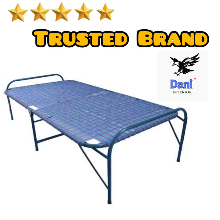DANI Folding charpai , Folding bed , iron Bed , Charpai , bed | Daraz.pk