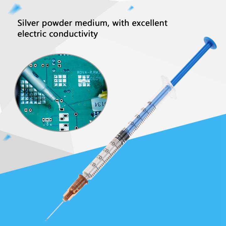 Conductive Silver Paste Adhesive Silver Paint Pen for Repair Keyboard ...