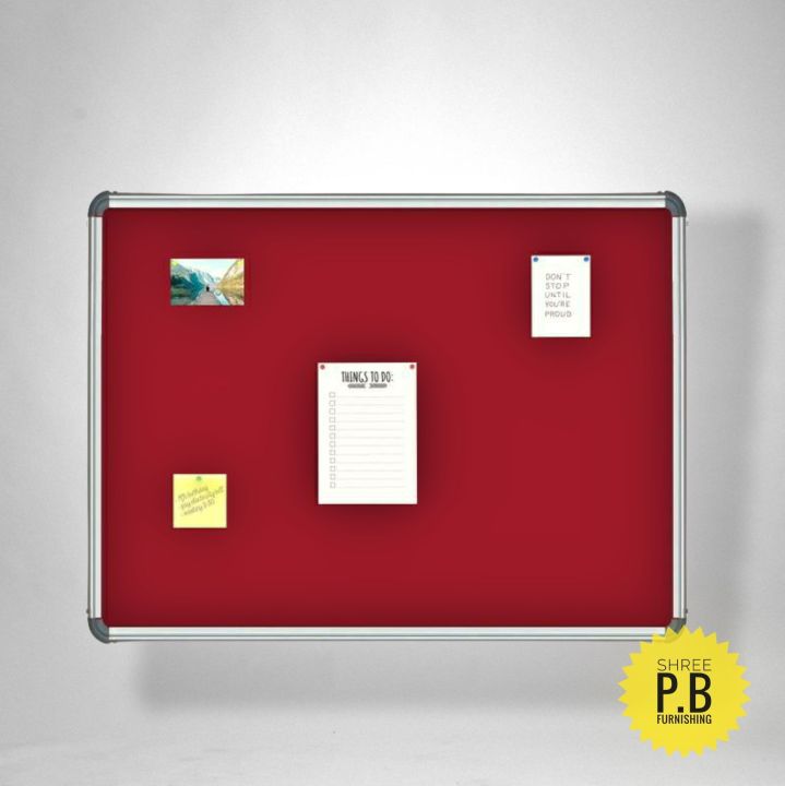 BestoSign Indian Branded Notice Board 2*3'ft With Aluminum Frame ...